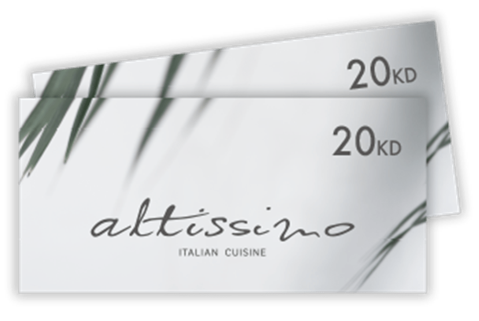 Altissimo Voucher | Vinco || Kuwait